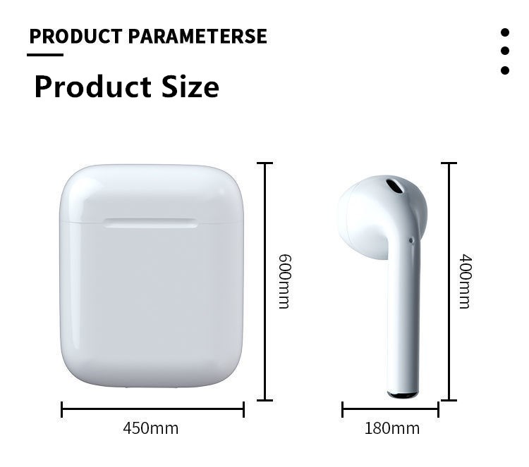 tws inpods12 หูฟัง บลูทูธไร้สาย พร้อมช่องชาร์จ เหมาะสำหรับระบบ Android ...