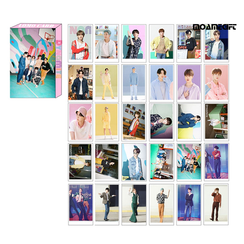 โปสการ์ดพิมพ์ลาย Bts Dynamite Album Lomo 30 ชิ้น - moamegiftm1.th ...