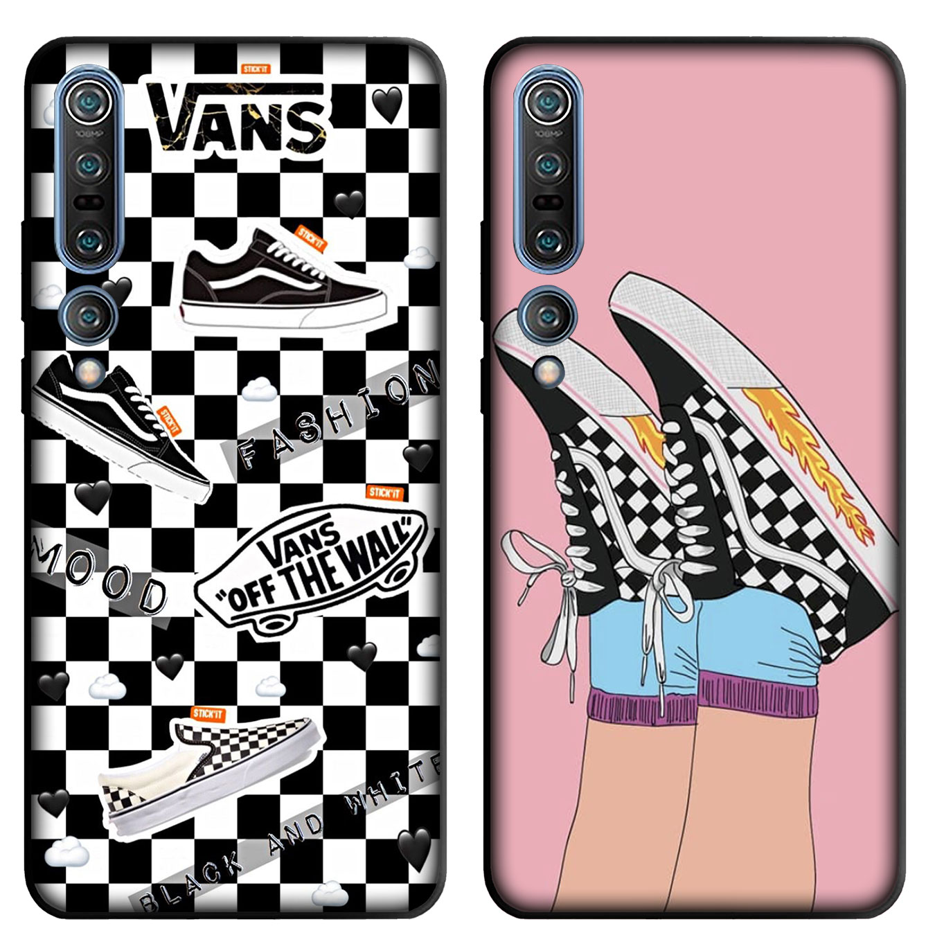 VANS เคสโทรศัพท์มือถือซิลิโคนสีดําสําหรับ Xiaomi Redmi Note 9 7 Pro 9A ...