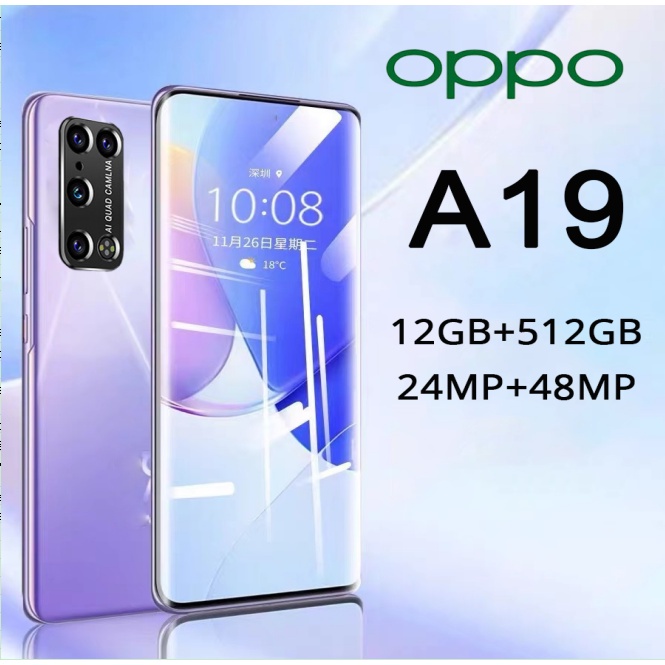 โทรศัพท์มือถือ OPPO A19 โทรศัพท์ 8256GB โทรศัพท์ราคาถูก SmartPhone มือ ...