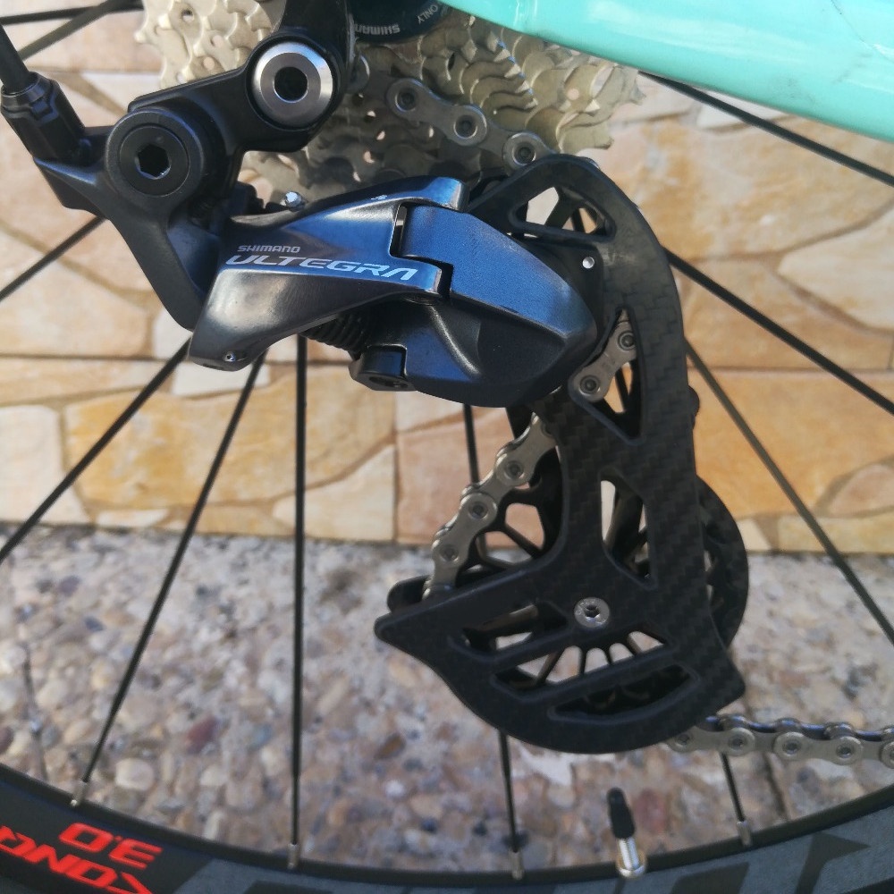 ให้ของขวัญSRAMขาตีนผี คาร์บอนไฟเบอร์ รองรับ SHIMANO R5800 R6800 R7000 ...