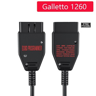 OBD2 ECU Galletto 1260 ECU Chip Tuning Tool EOBD/OBD2/OBDII Flasher ...