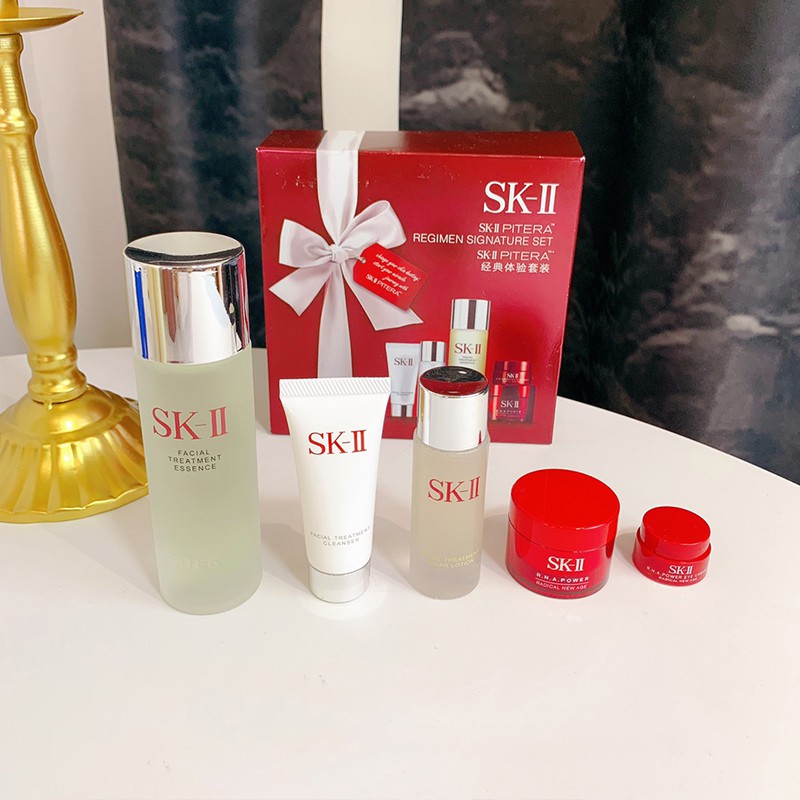 Japan SK2 SK-II SKII skin care set fairy water กล่องห้าชิ้น โทนเนอร์ ...