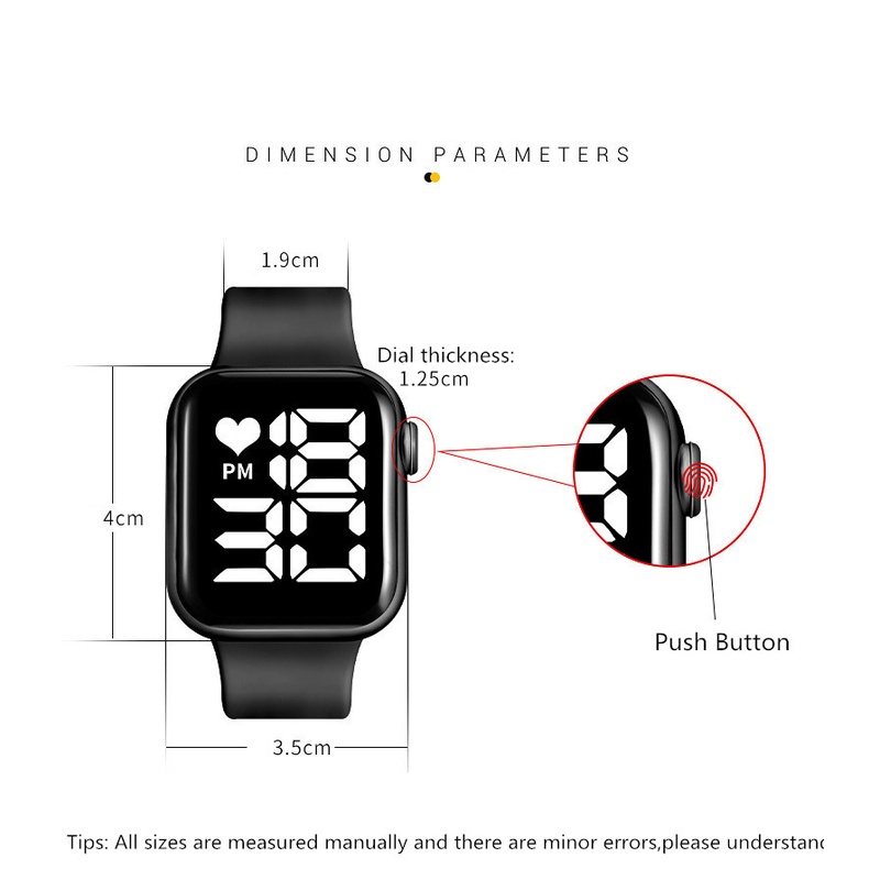2022 Digital Lover Watches Couple Watch Men Digital Wristwatches Sport ...