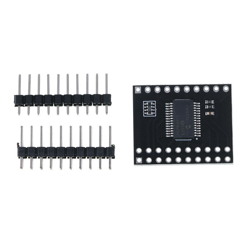แผงโมดูลเชื่อมต่อ Mcp23017 Dip Sop Bidirectional 16-Bit I/O Expander I2C Iic Serial Interface ...