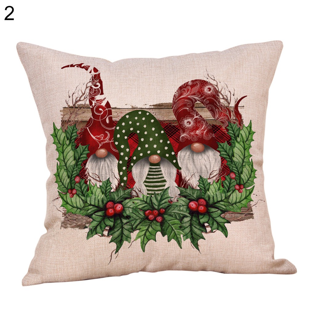 Blu2 _ ปลอกหมอนลายคริสต์มาสสําหรับตกแต่งบ้านโซฟารถยนต์ - bluelans2.th ...