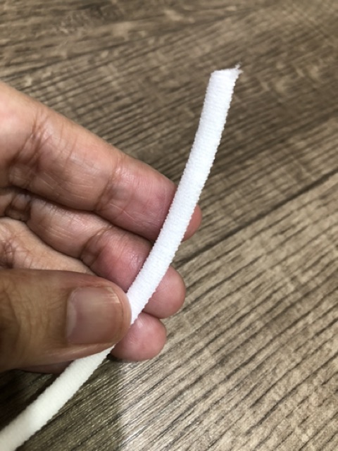 (4มิล เมตร)ทอแน่นเนื้อดี วัดกันที่คุณภาพ ละมุนมาก️หูยางยืดทำผ้าปิดจมูก ...