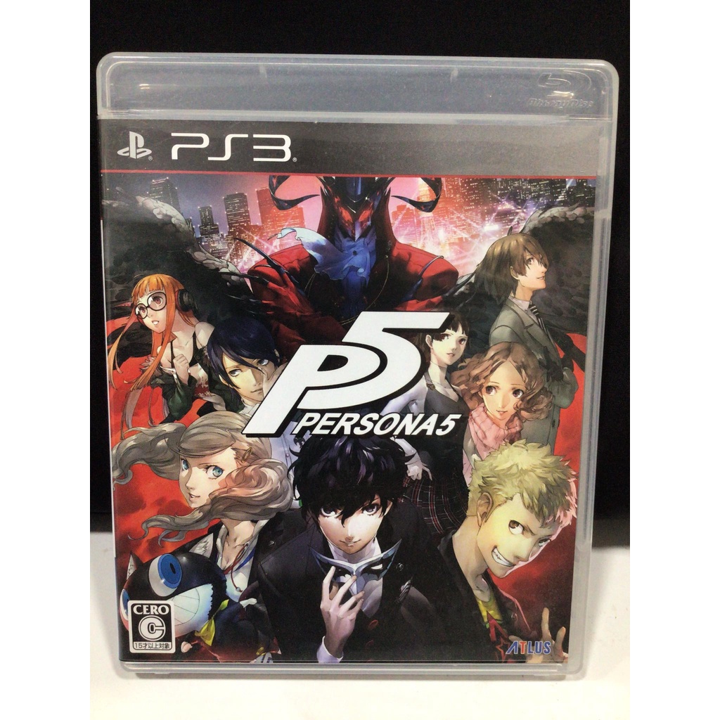 แผ่นแท้ [PS3] Persona 5 (Japan) (BLJM-61346) Shin Megami Tensei ...