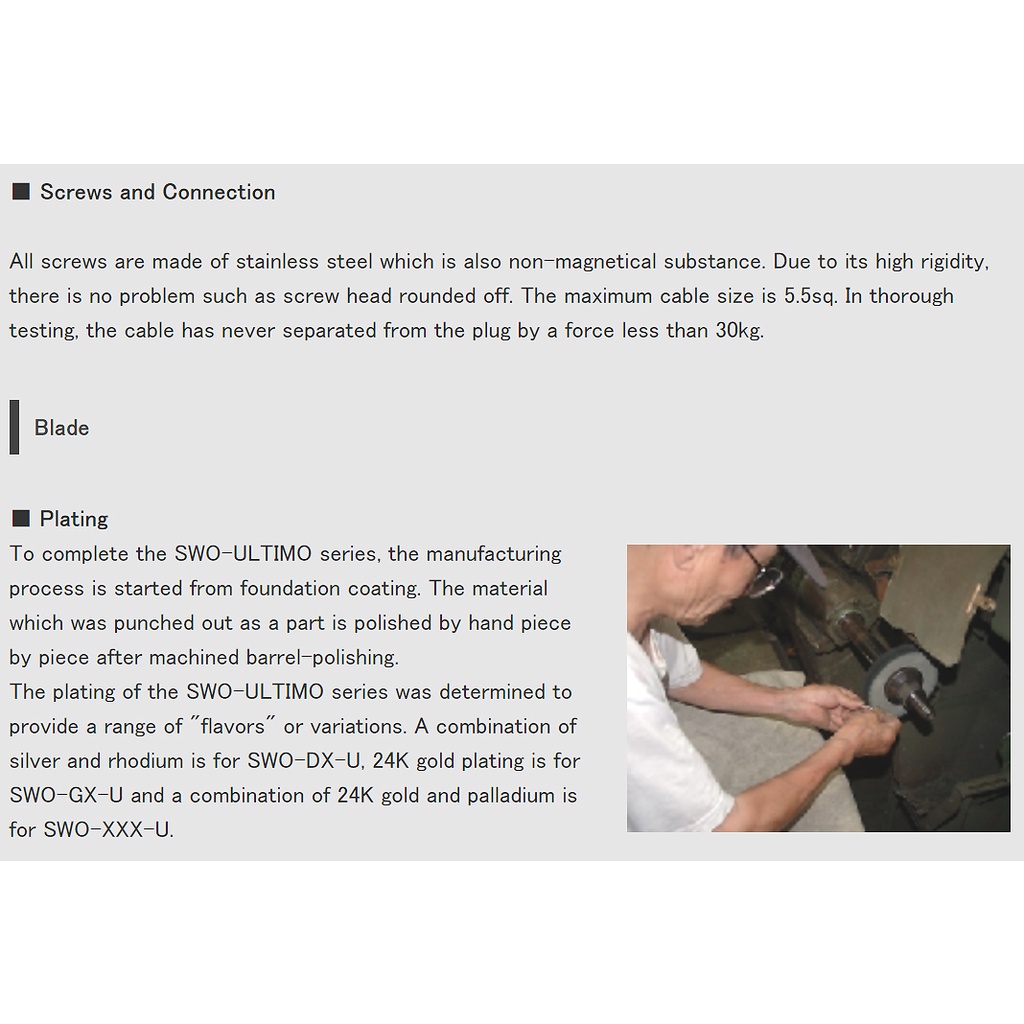 ของแท้ปลั๊กผนัง OYAIDE SWO-DX-U receptacle with silver rhodium plating ...