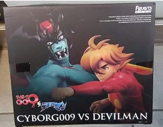 Figuart Zero - Cyborg 009 vs Devilman (Scale 1/8) (ของแท้)(มือ1)(Lot ...