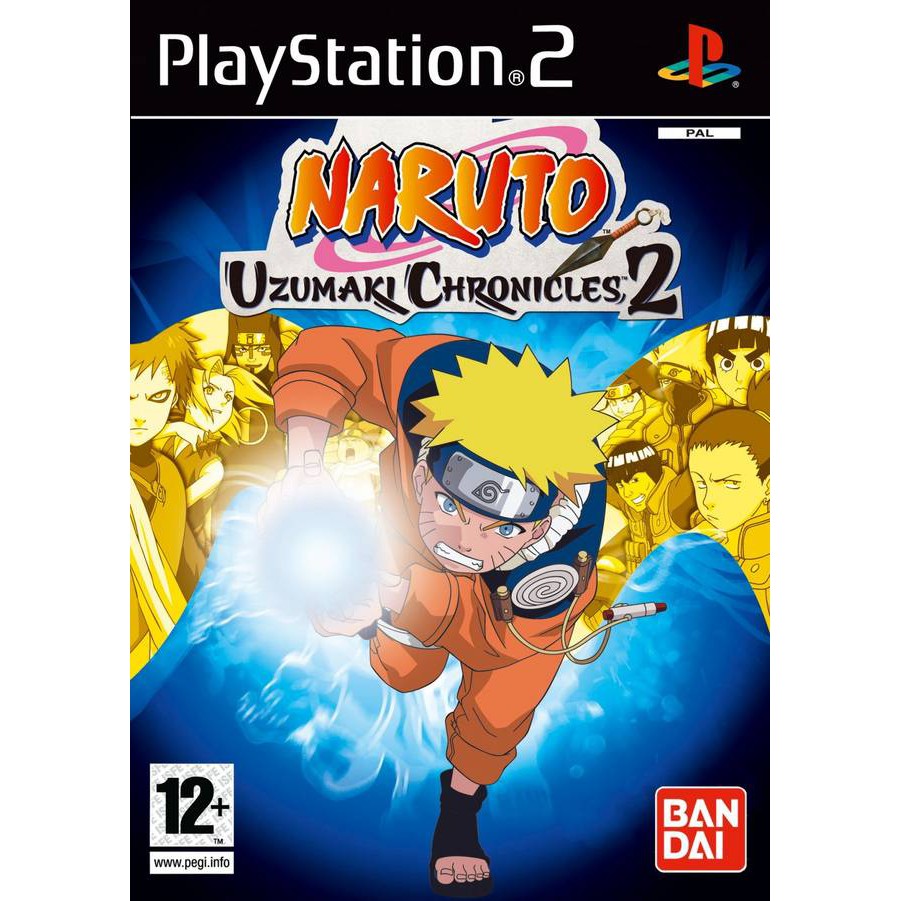 Naruto: Uzumaki Chronicles 2 PS2 แผ่นเกมส์ps2 แผ่นเกมเพล2 เกมps2 เกมนา ...