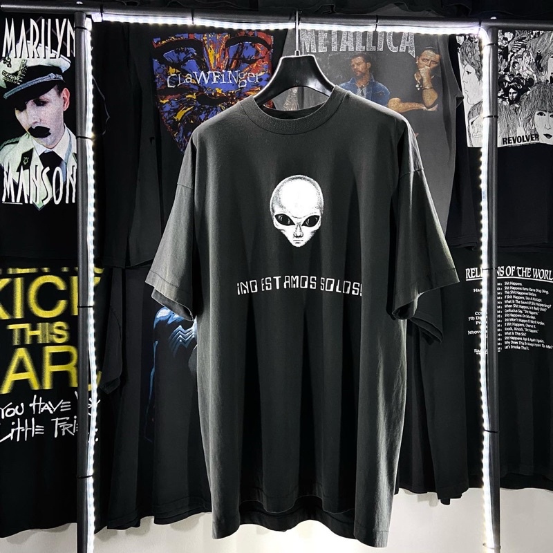 พร้อมส่ง เสื้อวินเทจเอเลี่ยน ALIEN 90s NO ESTAMOS SOLOS ...