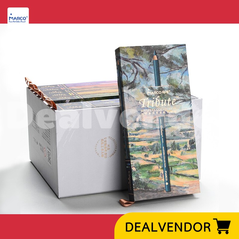 Marco Master Collection ดินสอสีไม้เกรดอาร์ตติส 80 สี รุ่น TRIBUTE ...