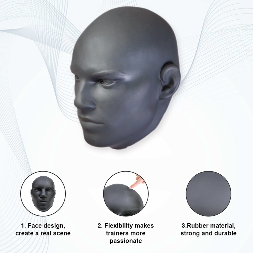 เป้าหมายการฝึกอบรมFace-shaped Boxing target Human Head Human Dummy Face ...