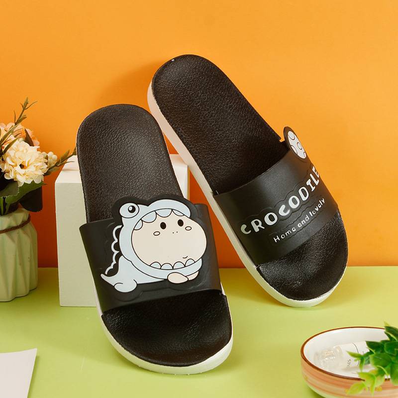 Mk-212กอตซิลล่าน้อยมาแล้วจ้า)สั่งเผื่อ1-2ไซส์นะคะ) รองเท้าแตะ รองเท้า ...