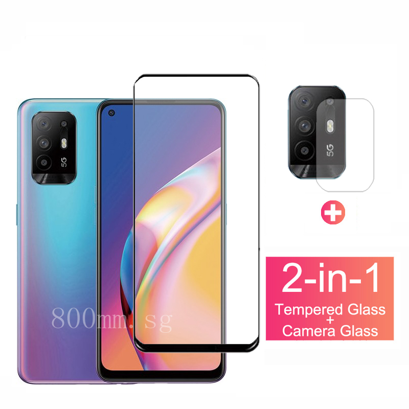 OPPO Reno5 Z Tempered Glass Full Cover Screen Protector OPPO Reno 5 4 ...