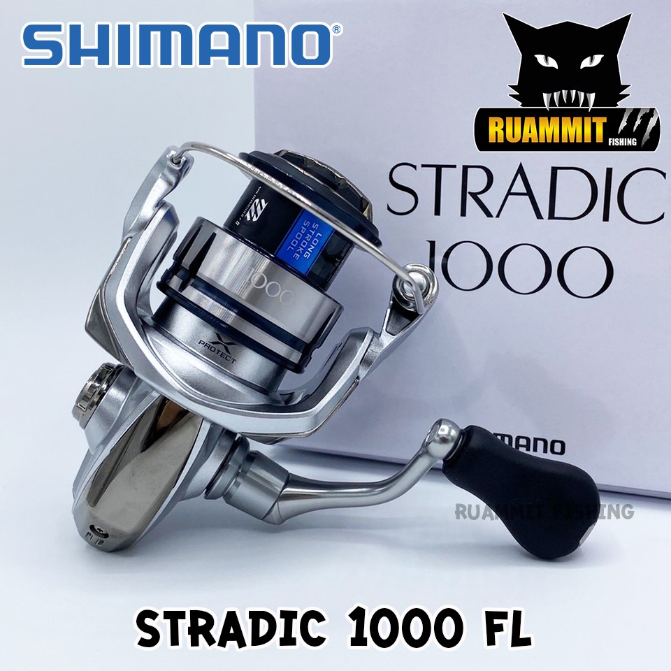 รอกสปินนิ่ง SHIMANO STRADIC 1000/2500/C3000/4000 FL | Shopee Thailand