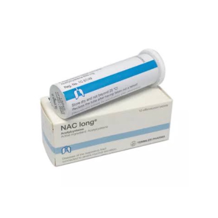 Nac long เม็ดฟู่ละลายเสมหะพร้อมส่ง - healthy_me777 - ThaiPick