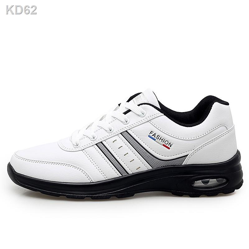 COD Shoes men Shoe man 2020 New Waterproof Shoes high quality White Bla ...