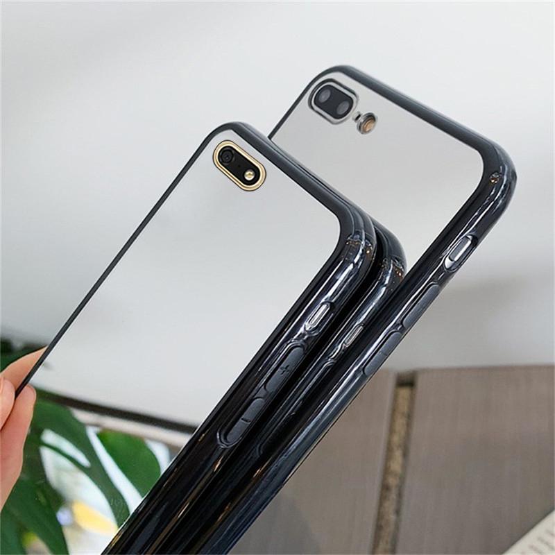 เคสกระจกนิ่มเคสกันกระแทก Samsung A10S A20E A20S A30S A40 A50S A70S A80 A90 Plus Edge S7 S10 S9 ...