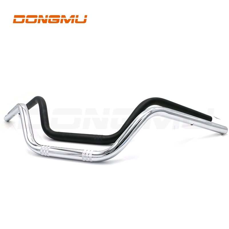 7/8" 22mm Universal Motorcycle Retro Bend Handlebar Motor High-Rise ...