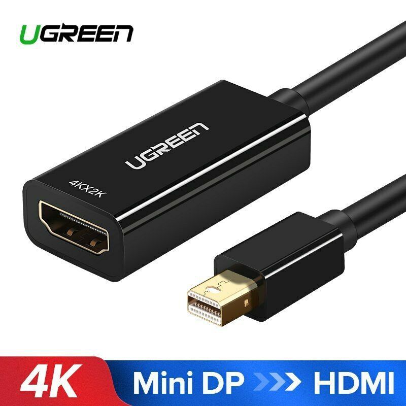 Ugreen Mini DisplayPort Mini DP Thunderbolt vers HDMI Adaptateur 4K ...