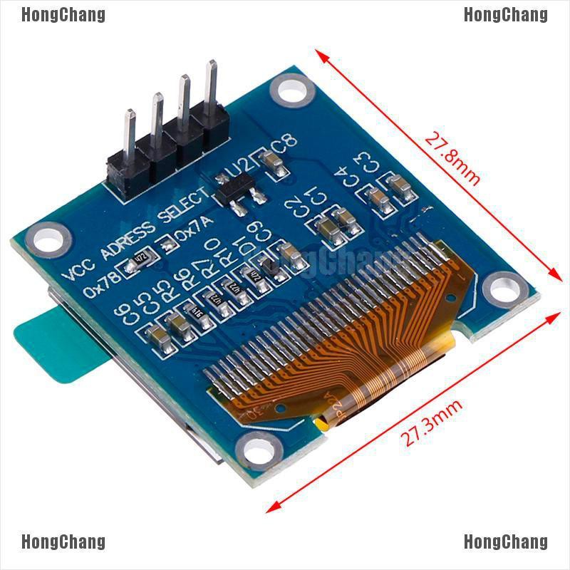 [LHGC] White 128X64 OLED LCD LED Display Module For Arduino 0.96" I2C IIC Serial LIV - hongchang ...