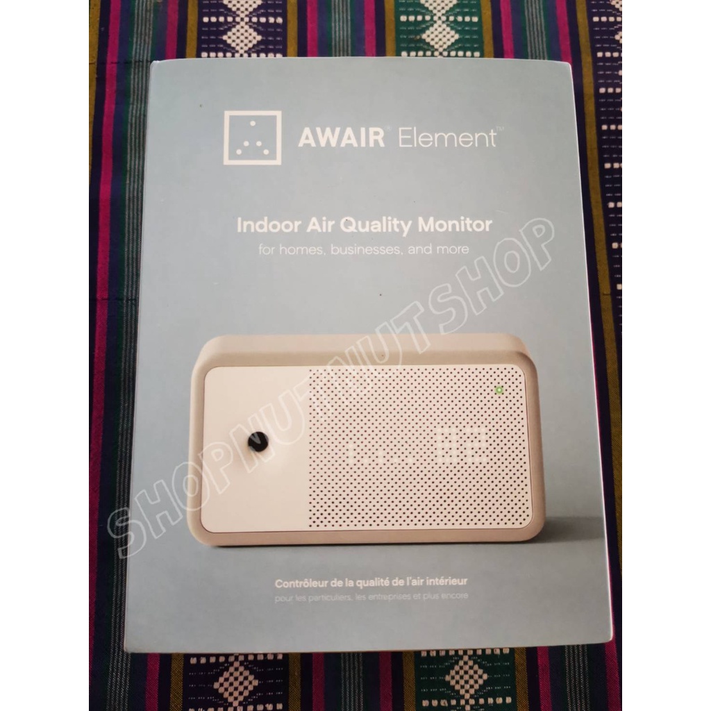 (พร้อมส่ง) AWAIR element เครื่องวัดคุณภาพอากาศ indoor quality monitor ...