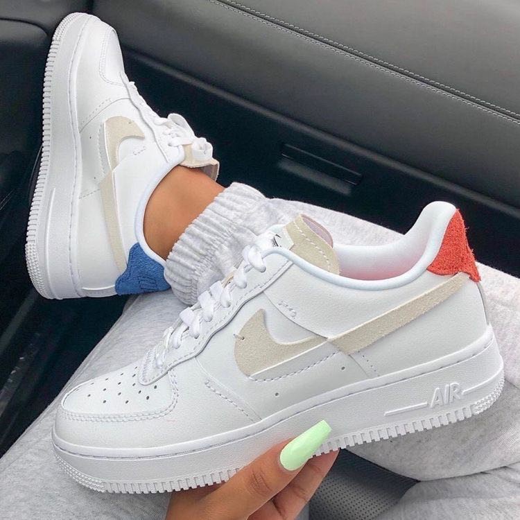 Nike Air Force1 Air Force One AF1 รองเท้าผ้าใบลําลองสําหรับสตรี ...