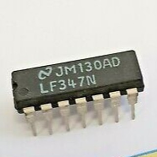 LF347 LF347N Quad JFET Input Operational Amplifiers | Shopee Thailand