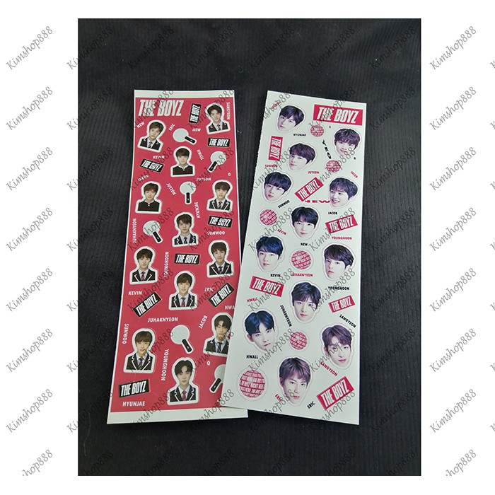 [Sticker Dicut] The Boyz (เดอะบอยซ์) Group Ver. | Shopee Thailand