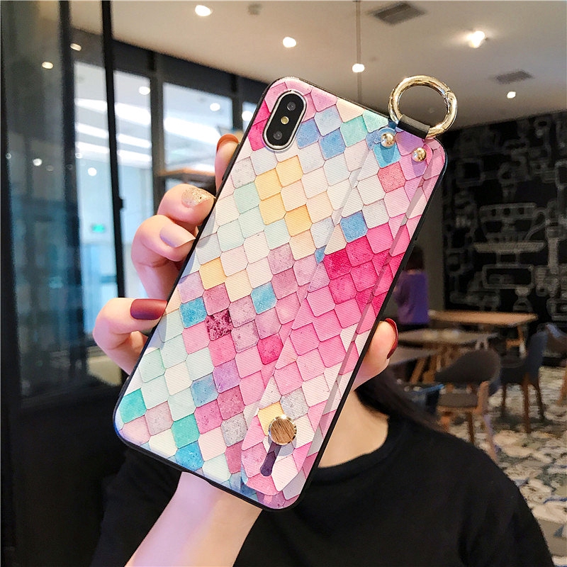 เคสโทรศัพท์มือถือ Tpu ลายตารางหลากสีสําหรับ Iphone 7 8 Plus Iphonex Xs Max Xr - raincoo1.th ...