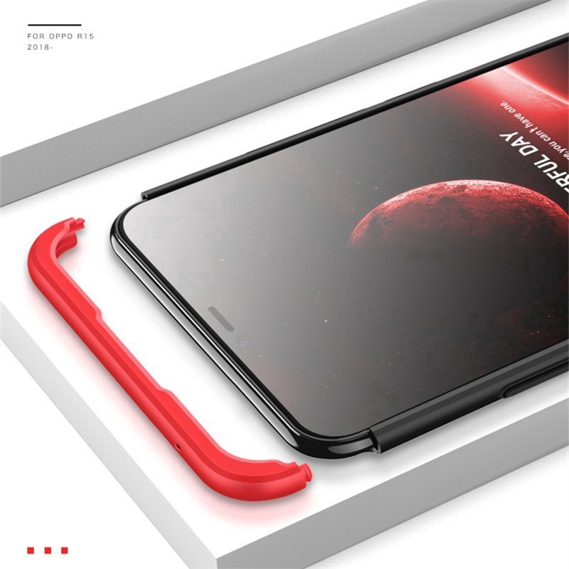 360 ความคุ้มครองเต็มรูปแบบ เคสมือถือสำหรับ OPPO R15 Dream Mirror ...