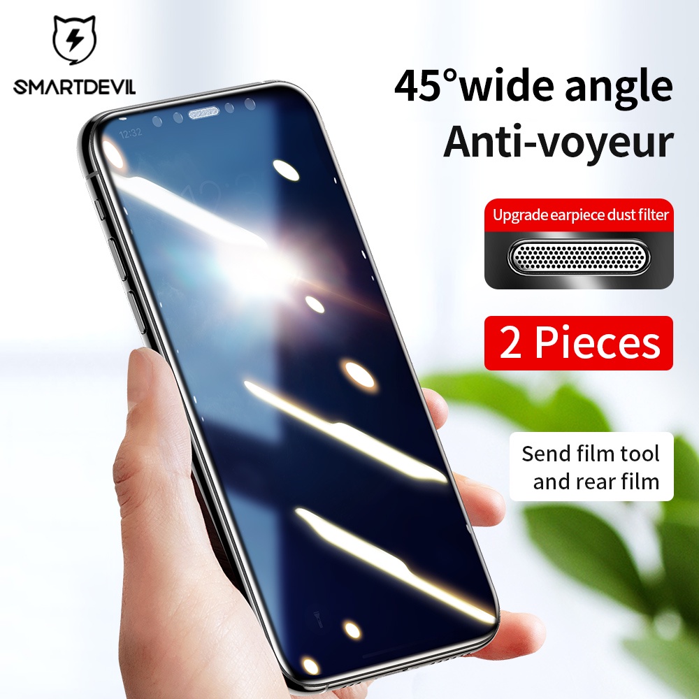 SmartDevil CODรับประกัน 1 เดือน ฟิล์มกระจกนิรภัยกันรอยหน้าจอ กันฝุ่น 9D สําหรับ iPhone 13 pro ...