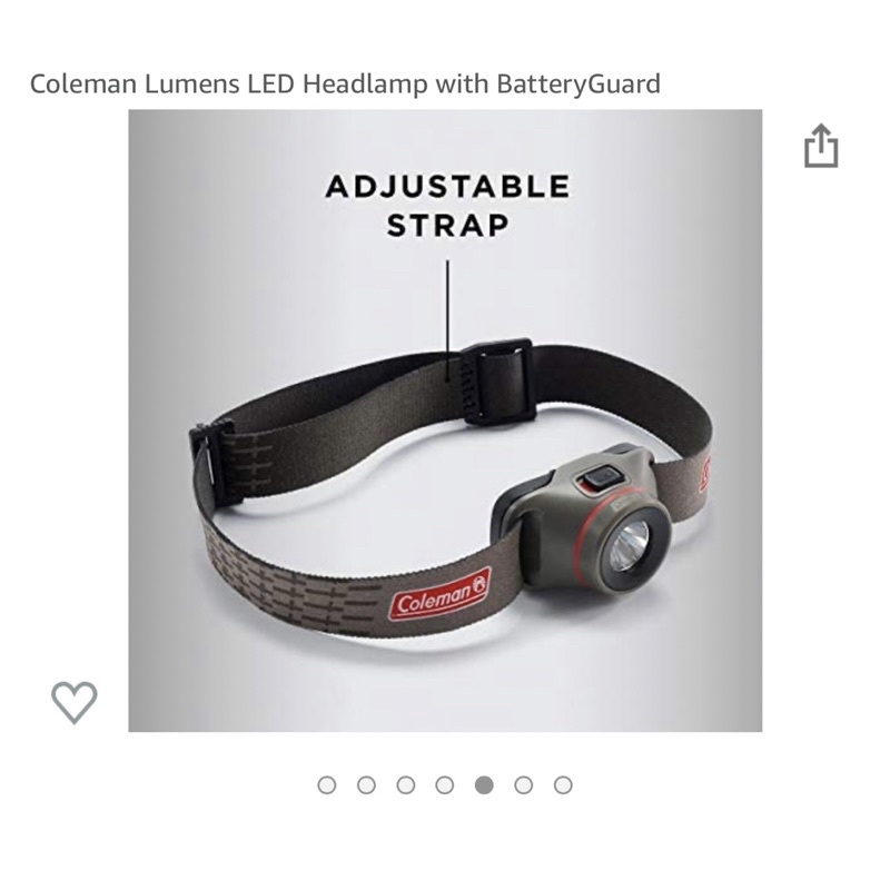ไฟฉายคาดหัว Coleman Lumens LED Headlamp with BatteryGuard ของแท้จาก ...