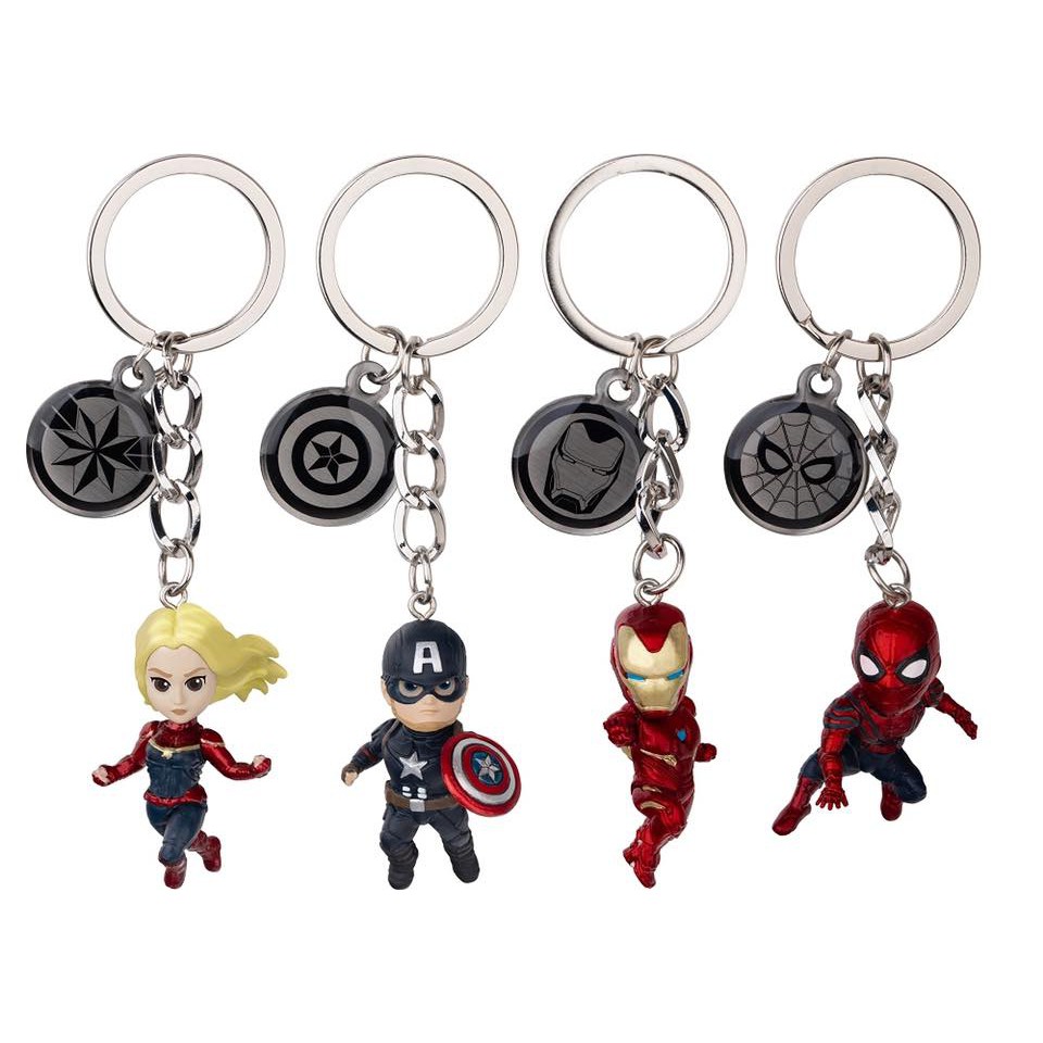 BEAST KINGDOM Avengers Endgame Egg Attack Key Chain Series (Keychain ...