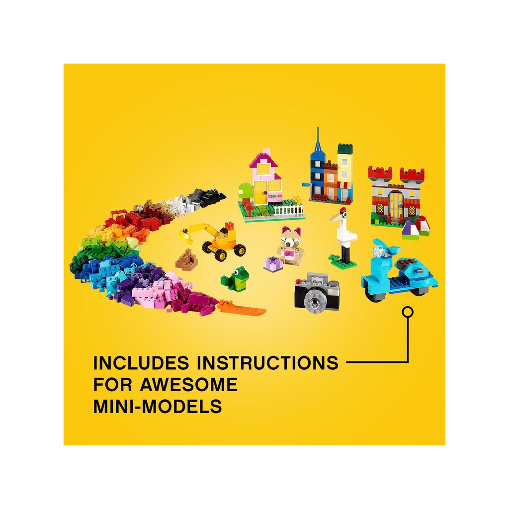 LEGO Classic 10698 Large Creative Brick Box (790 Pieces) Bricks for ...