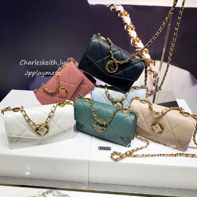 LYN กระเป๋าสะพายข้าง LYN รุ่น Diamond Mini Crossbody Bag LL21FBF126 แท้ ...