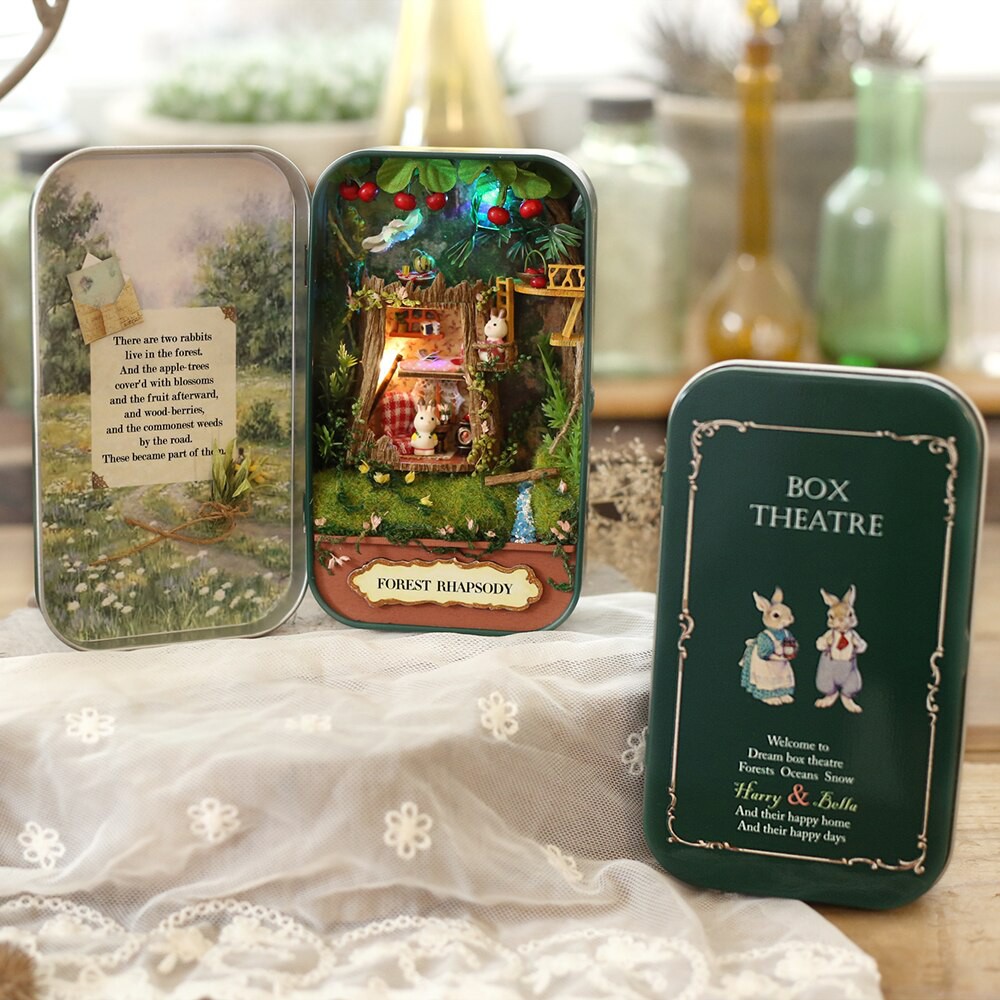 กล่องของเล่น DIY Box Theatre ชุด Forest Rhapsody สุดน่ารัก | Shopee ...