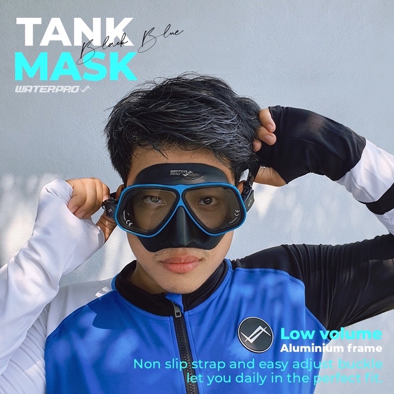 หน้ากากดำน้ำ - Water Pro รุ่น Tank Mask - Low Volume Mask - เปลี่ยน ...