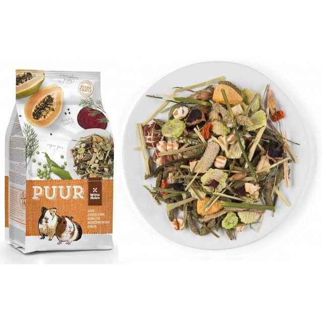 White Mill Seed Mixture Papaya Peas Dry Guinea Pig Food,