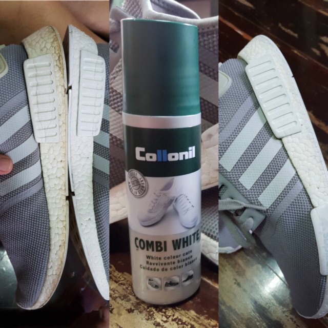 Collonil Combi White ขนาด 100 มล. โคโรนิล คอมบิ เติมสีให้กับรองเท้าสี ...