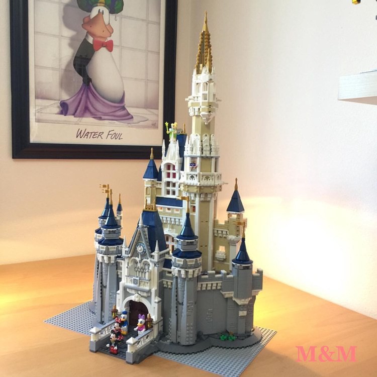 CHAMAA 6005 disney castle ปราสาท น้ำแข็ง เจ้าหญิงดิสนีย์ เอลซ่า อันนา ...