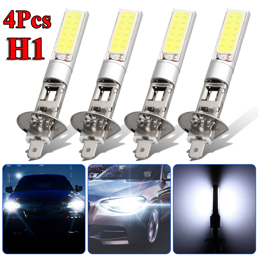 หลอดไฟหน้า H1 Led พลังงานสูง Smd 4 ชิ้นสําหรับยานพาหนะ - 7yellow1.th ...