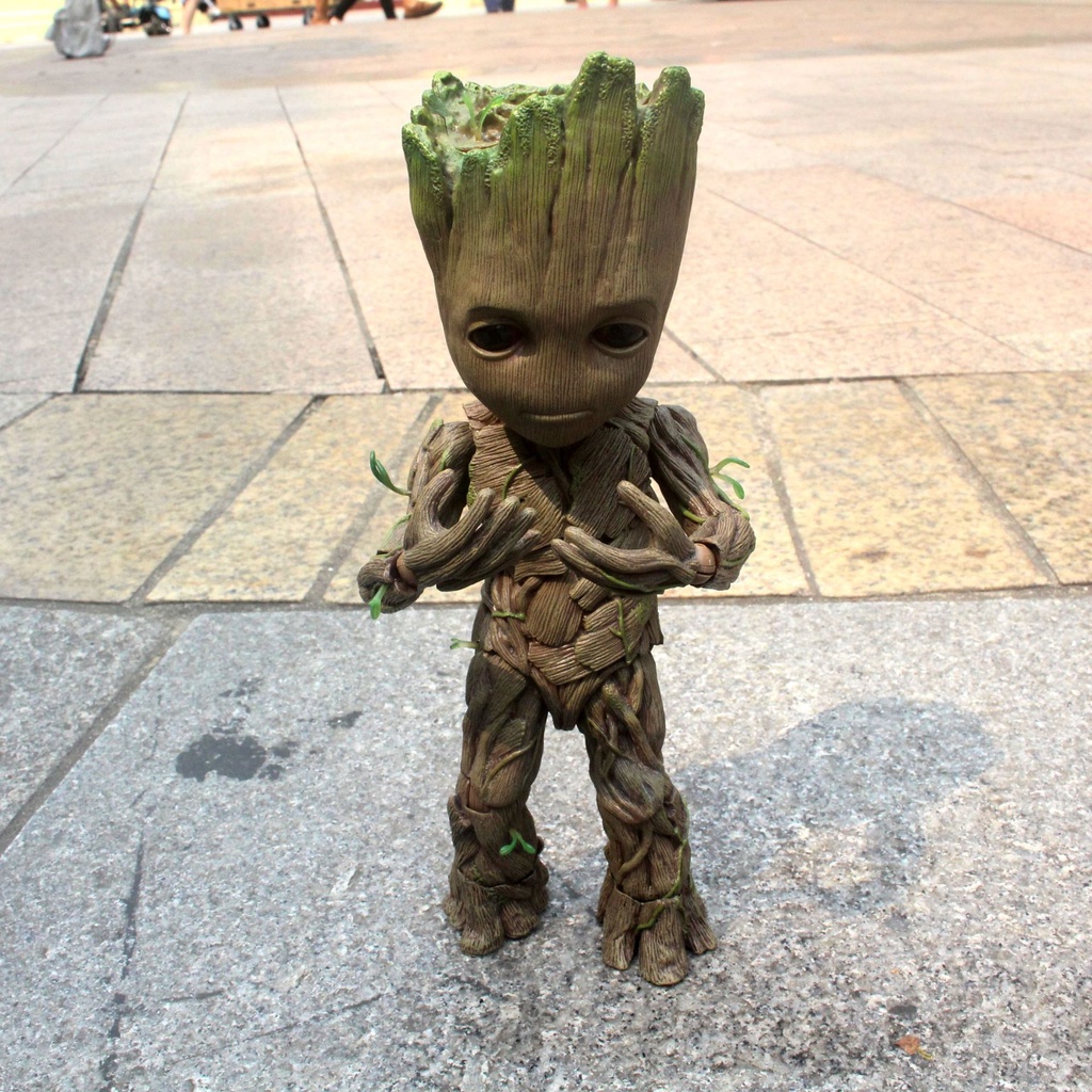 ดิ อเวนเจอร์สHot Toys 1:1 Marvel Guardians of The Galaxy Groot Avengers ...