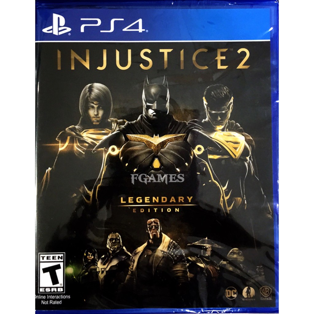 PS4 Injustice 2 Legendary Edition (AllZone/US)(English) แผ่นเกมส์ ของ ...