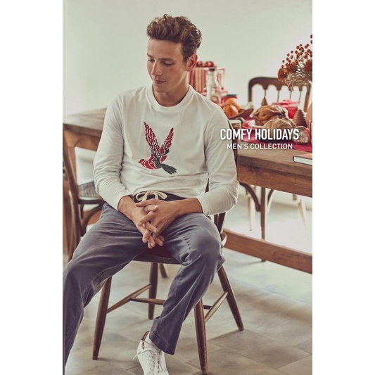 เสื้อแขนยาวสีขาวแบรนด์CCOOแท้ลดราคาลวดลายcrossstitchที่ออกแบบมาแบบลงตัว ...