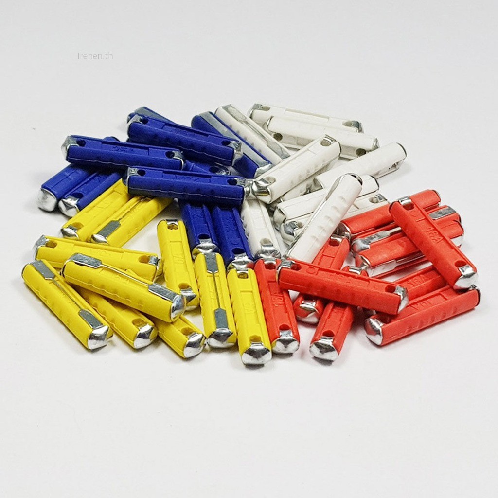 Irenen????40x Ceramic Continental Car Fuse Torpedo Type Assortment Kit ...