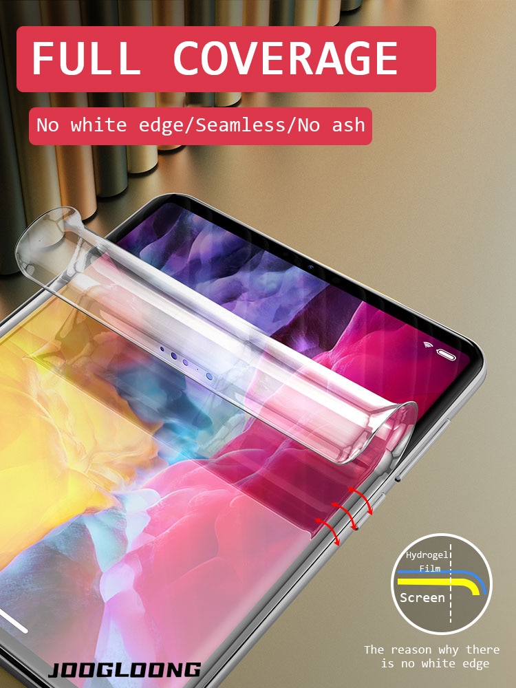 Hydrogel film For iPad 9.7 Air 4 3 2 1 2017 2018 Screen Protector For ...