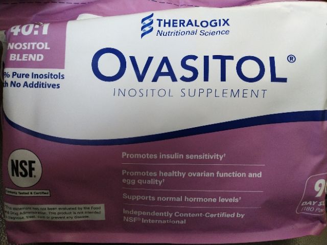 ️Ovasitol(แบบซอง) บำรุงคุณภาพไข่ ลดภาวะPCOS เพิ่มโอกาสในการตั้งครรภ์ ...